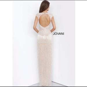 Jovani | Dresses | Jovani 68792 Fringe Skirt Evening Dress | Poshmark